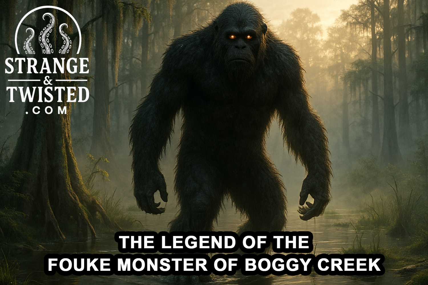 Fouke Monster: The Legendary Boggy Creek Cryptid – Strange & Twisted