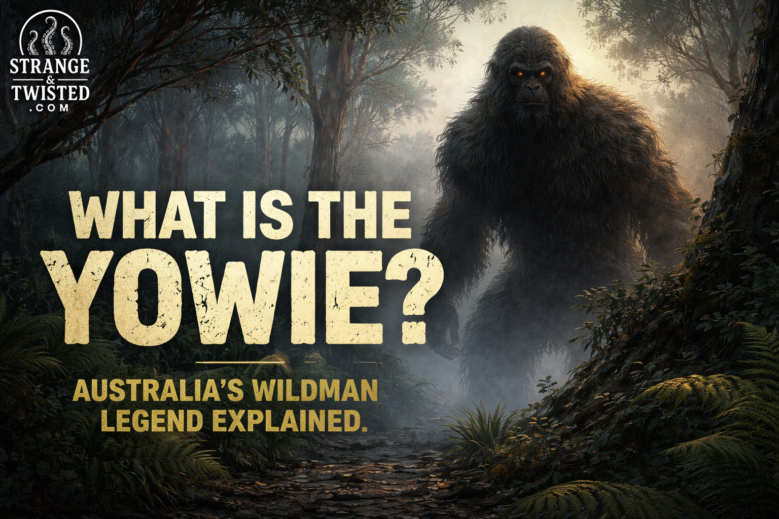 The Yowie: Australia's Bigfoot Rooted in Aboriginal Nightmares ...