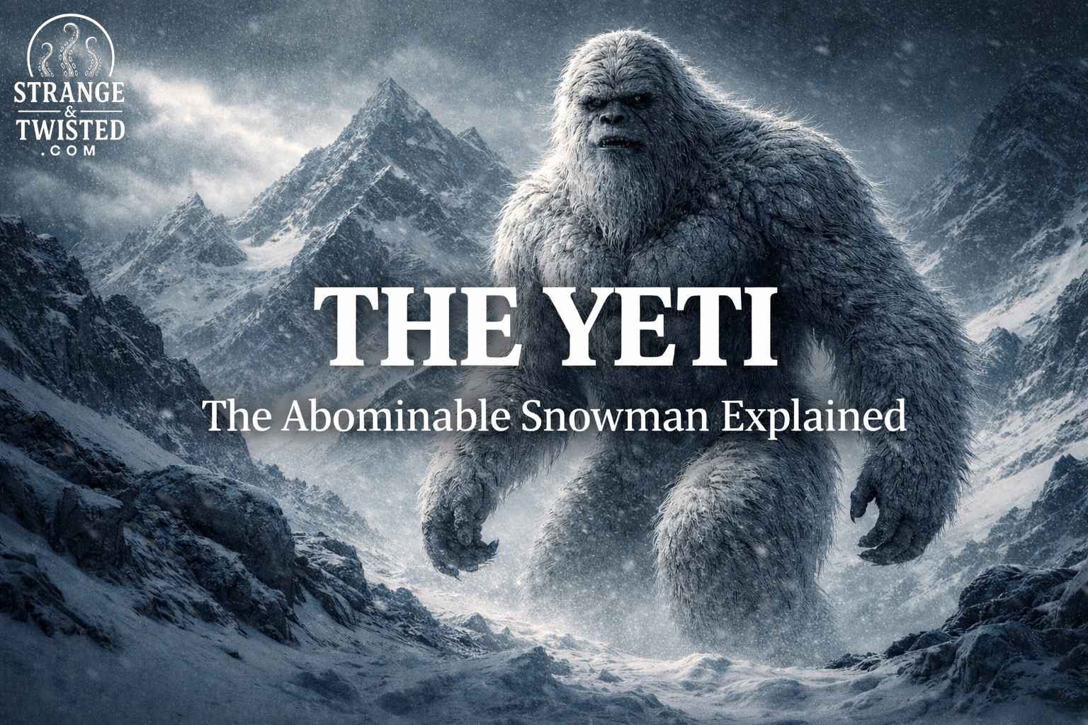 The Yeti Explained, Himalayan Sightings and the Abominable Snowman ...