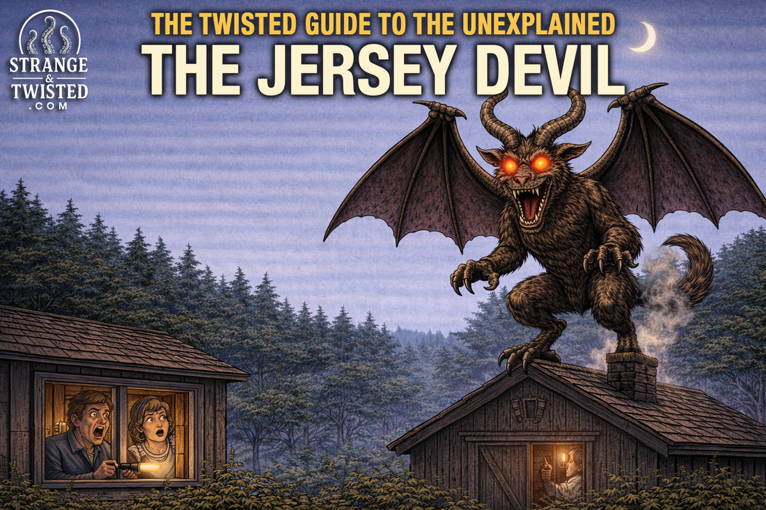 The Jersey Devil, The Twisted Guide To The Unexplained – Strange & Twisted