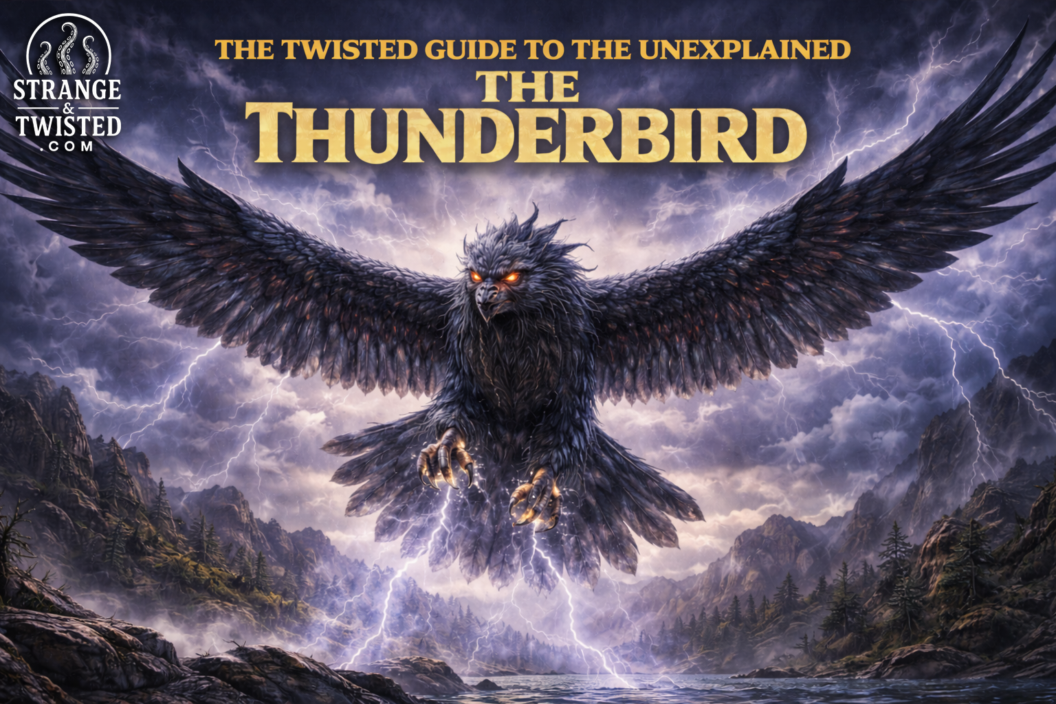 The Thunderbird, The Twisted Guide To The Unexplained – Strange & Twisted