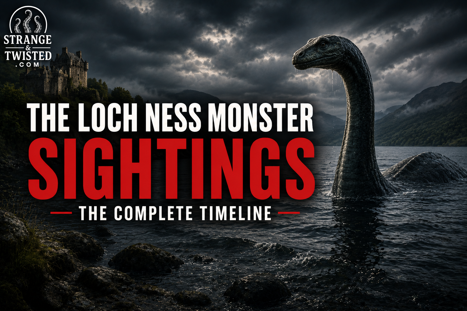 Loch Ness Monster: The Complete Timeline 565 AD-2025 – Strange & Twisted