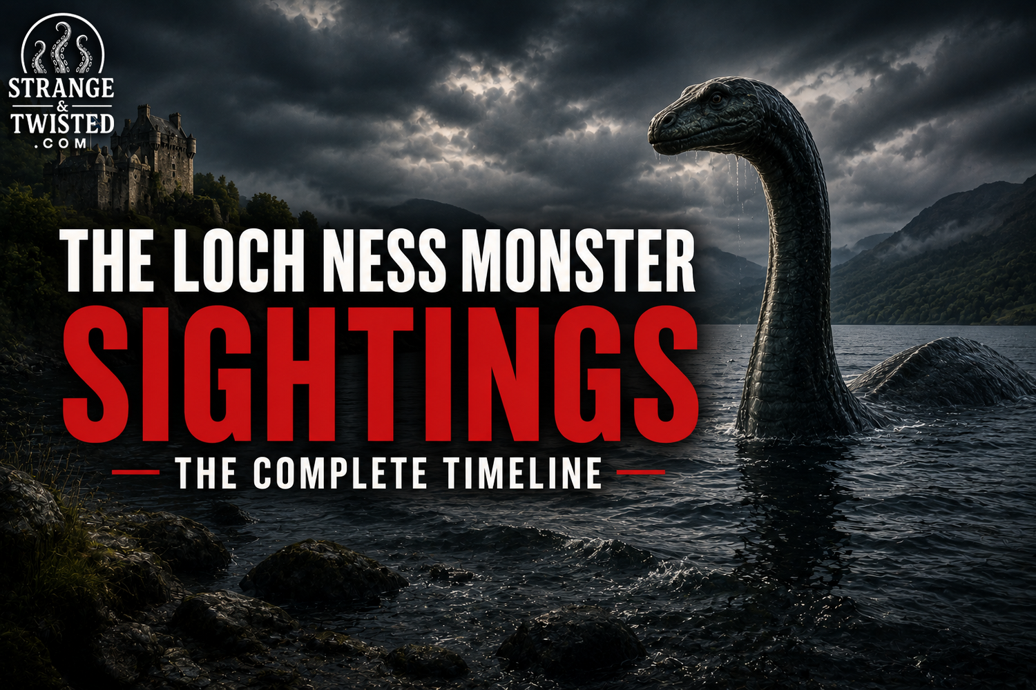 Loch Ness Monster: The Complete Timeline 565 AD-2025 – Strange & Twisted