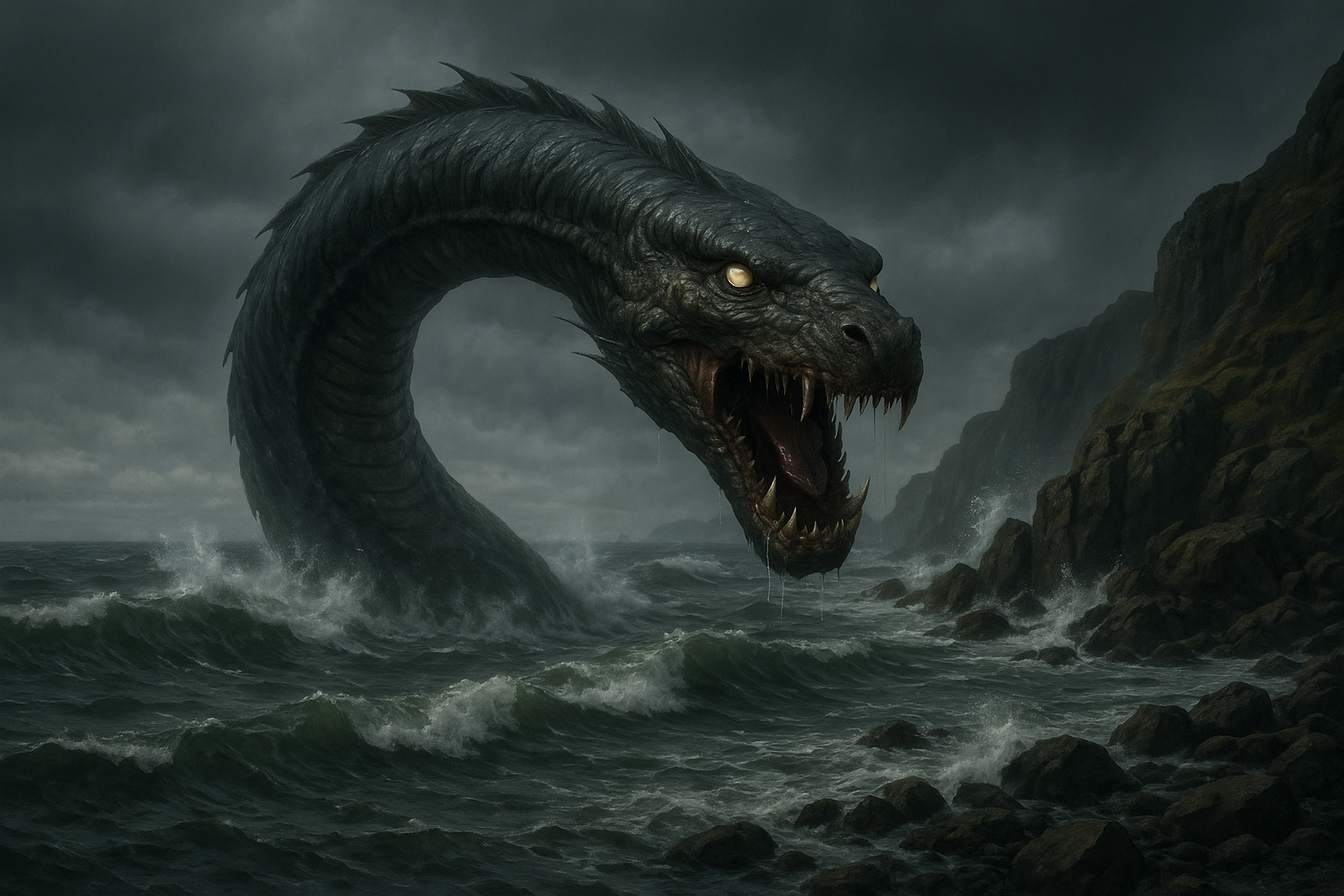 Stoor Worm Lore, Scotland’s Legendary Sea Monster Explained – Strange ...