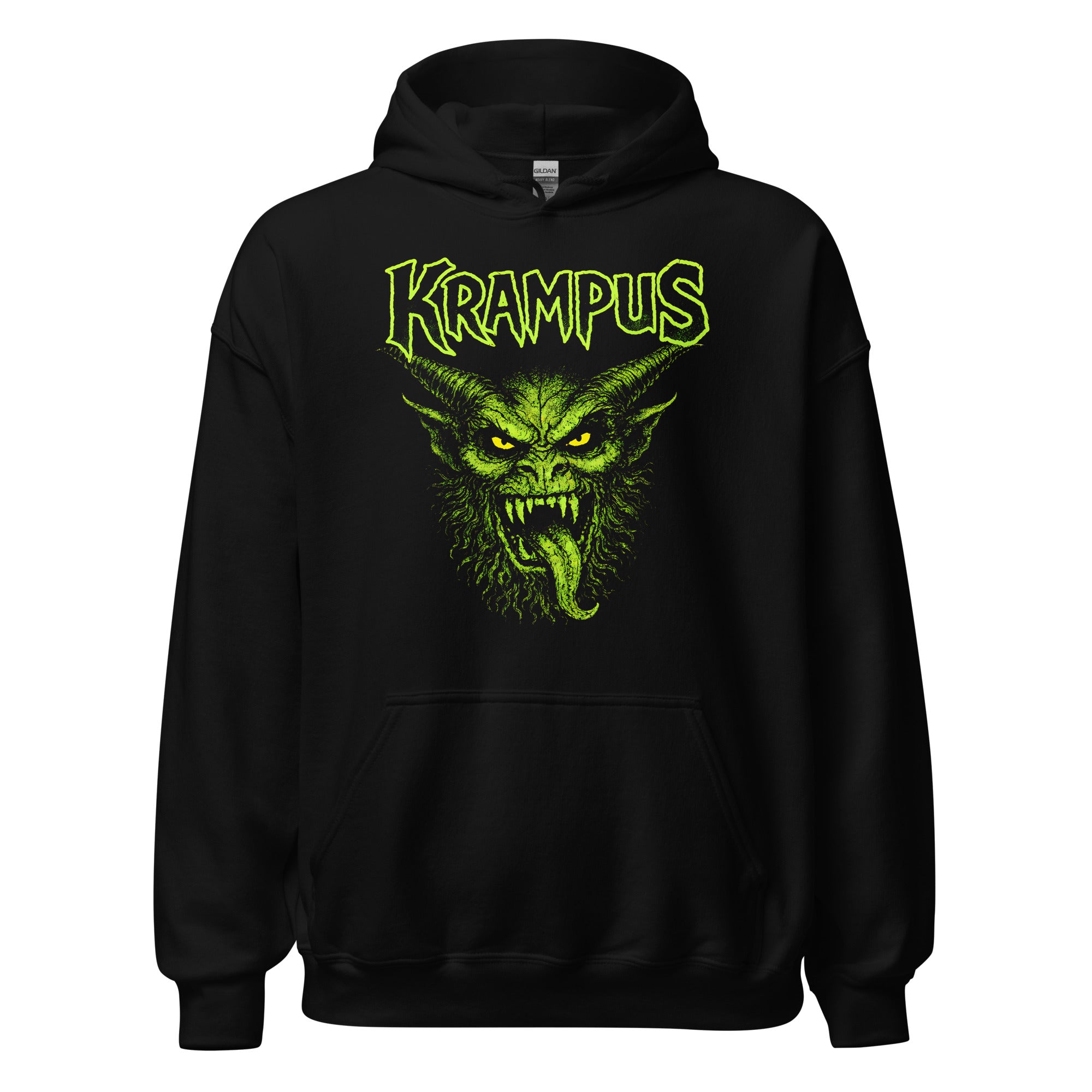 Krampus Demon Gothic Folklore Hoodie – Strange & Twisted